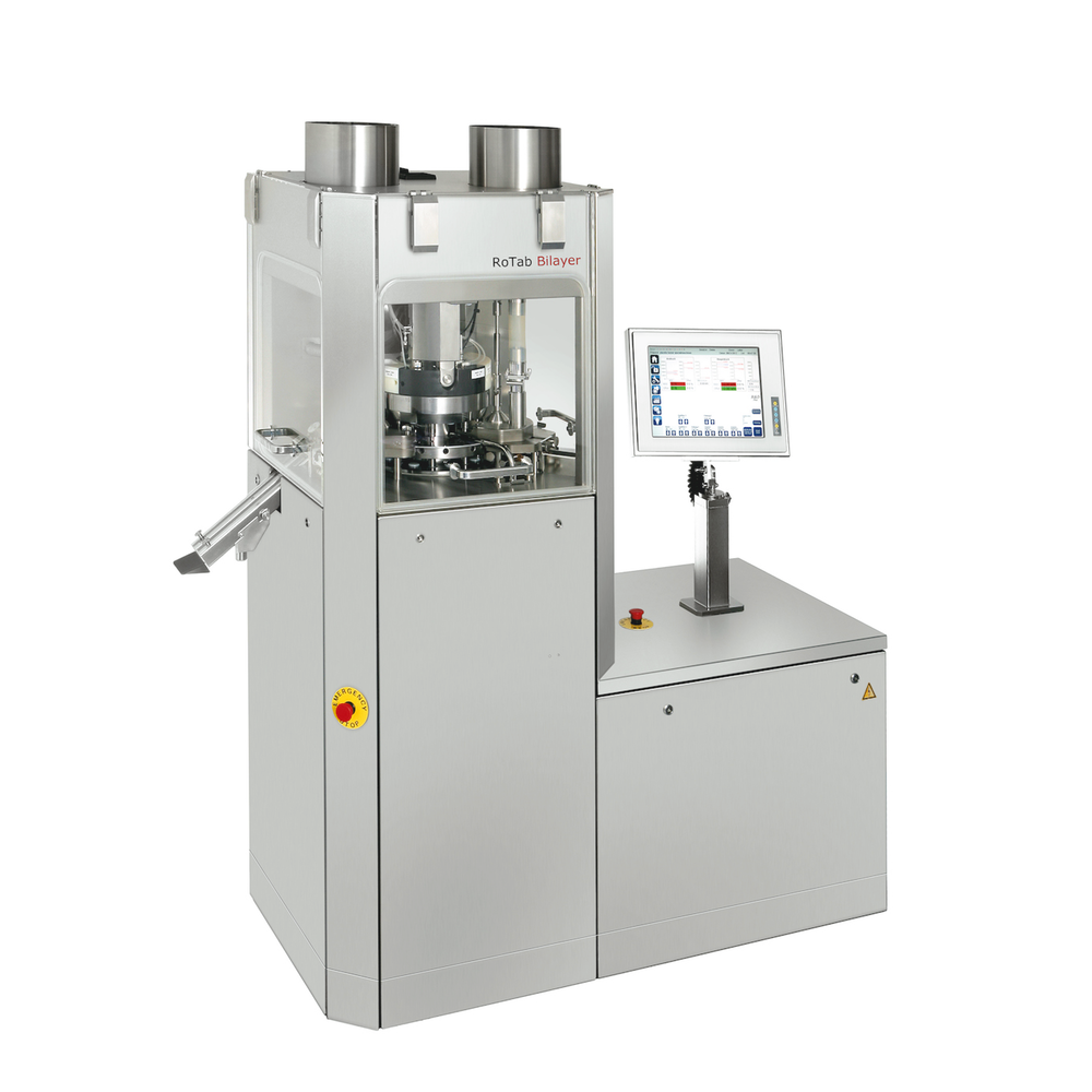 RoTab Bilayer - compact mono and bilayer tablet R&D tablet press | CPHI ...