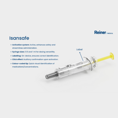 SAFETY DEVICES FOR PRE-FILLED SYRINGES | Reiner Medical SL. | CPHI Online