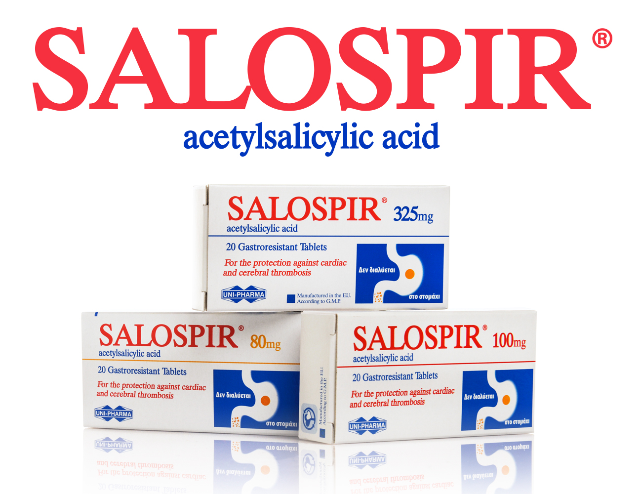 SALOSPIR (Acetylsalicylic acid) | Uni-Pharma SA | CPHI Online