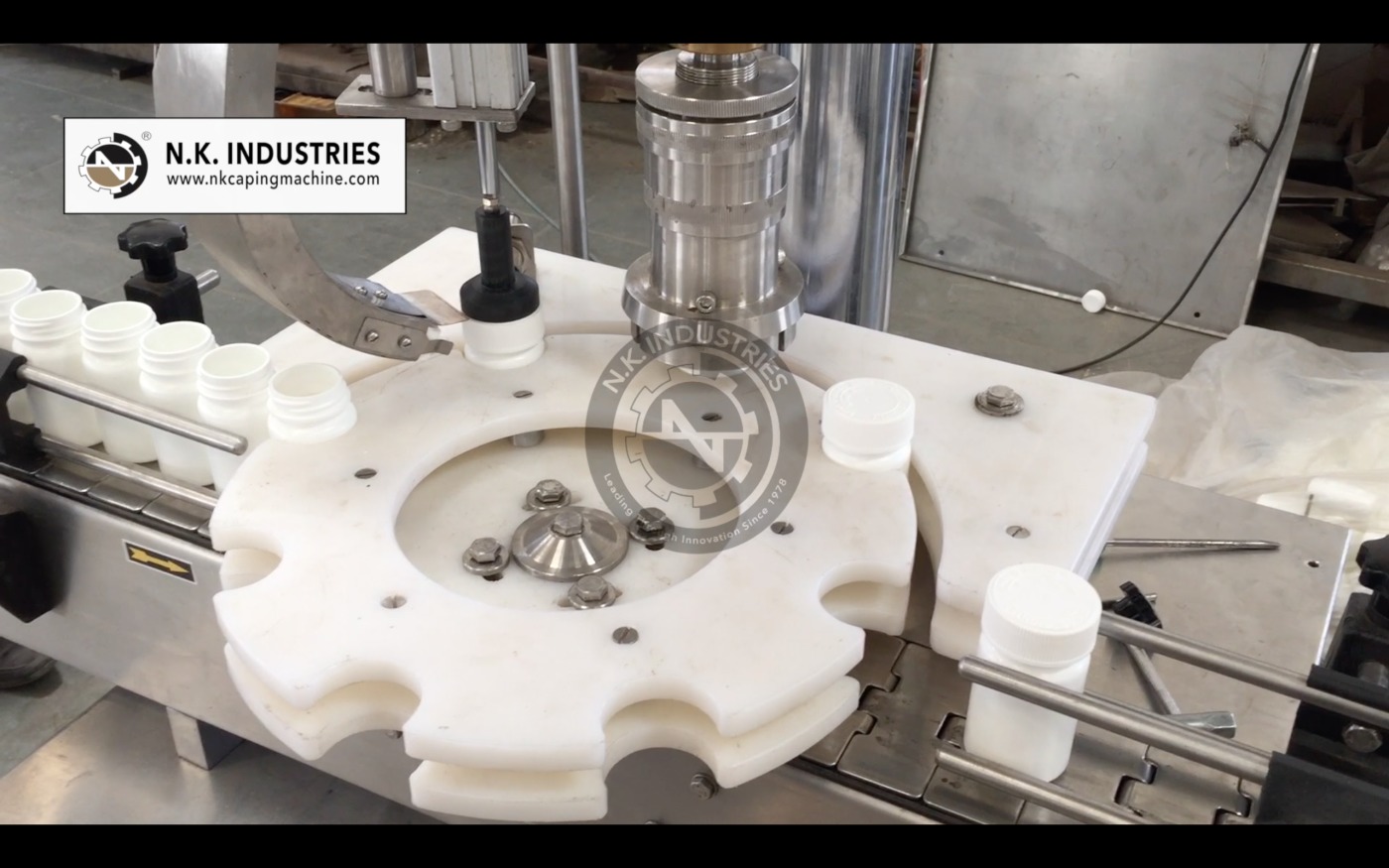 Screw Capping Machine | N. K. Industries | CPHI Online