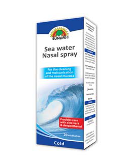 Sea water Nsal spray | Sunlife GmbH | CPHI Online