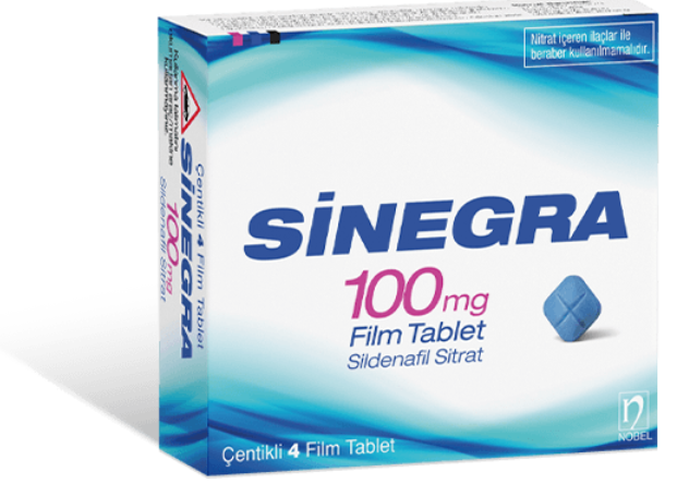 Sinegra (Sildenafil) 25 mg, 50 mg, 100 mg Film Coated Tablet | CPHI Online