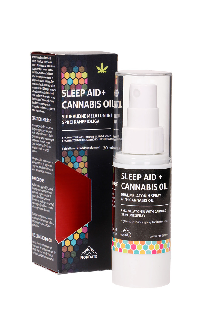 Sleep Aid + Cannabis Oil | Nordaid | CPHI Online