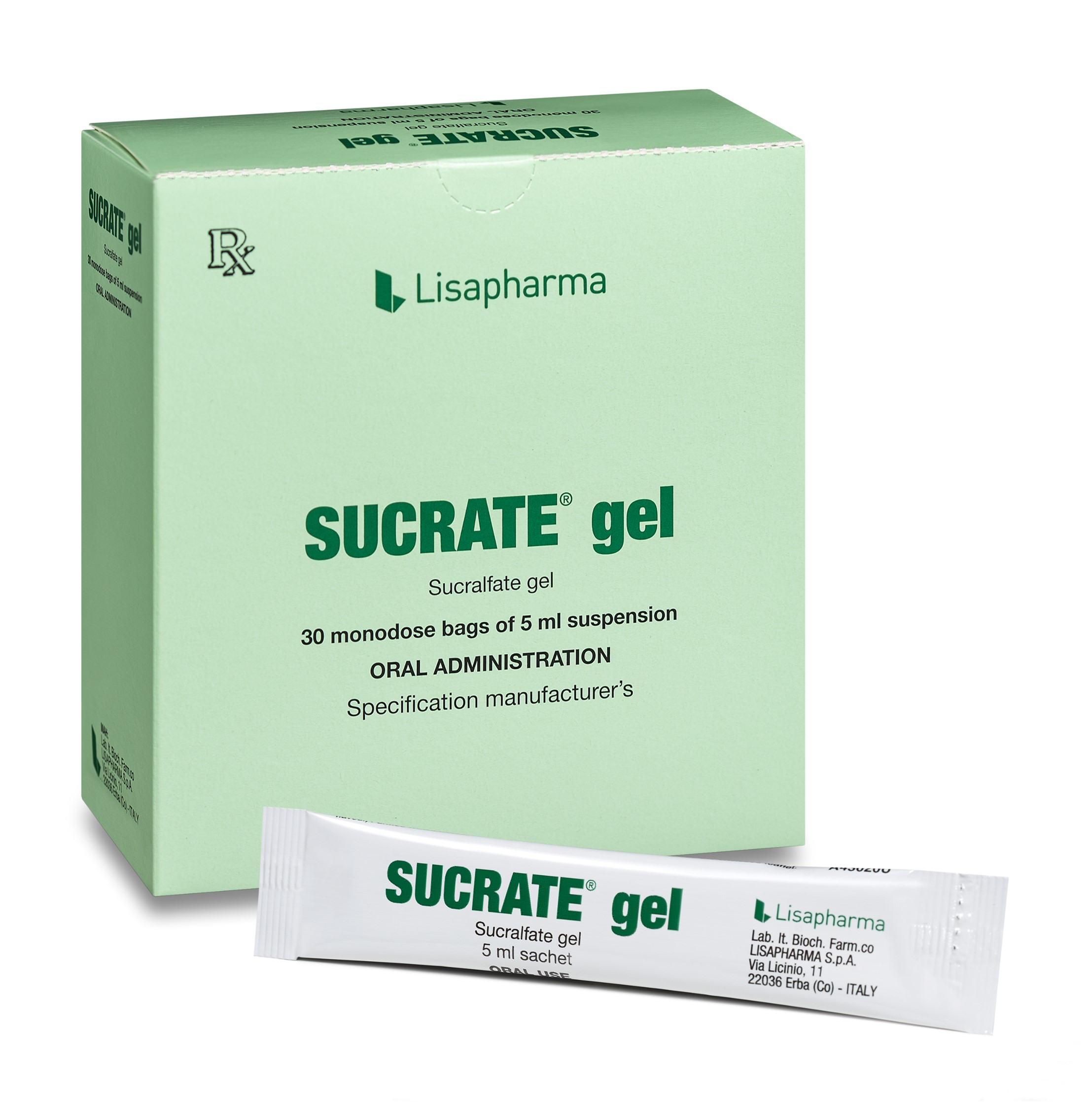 SUCRATE GEL | Lisapharma | CPHI Online