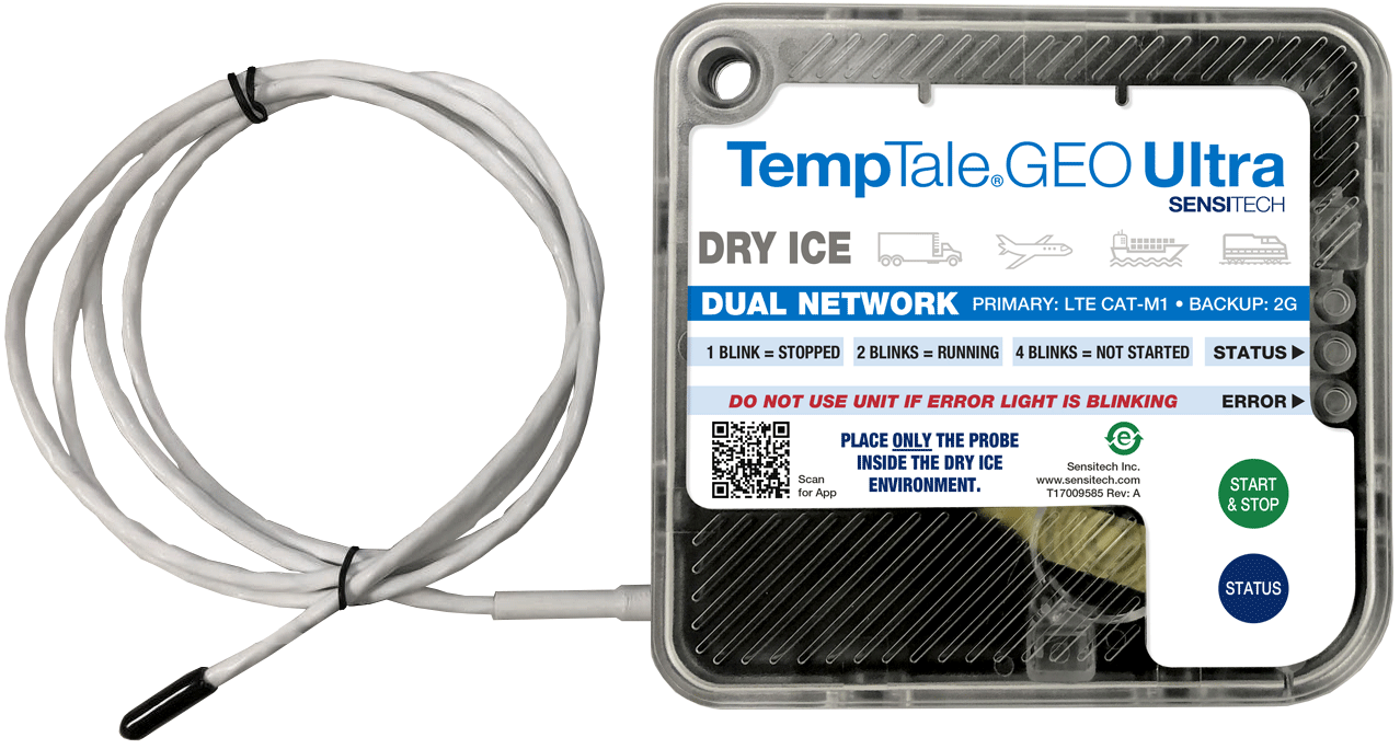 TempTale® GEO Ultra Dry Ice Probe | SENSITECH EMEA B.V. | CPHI Online