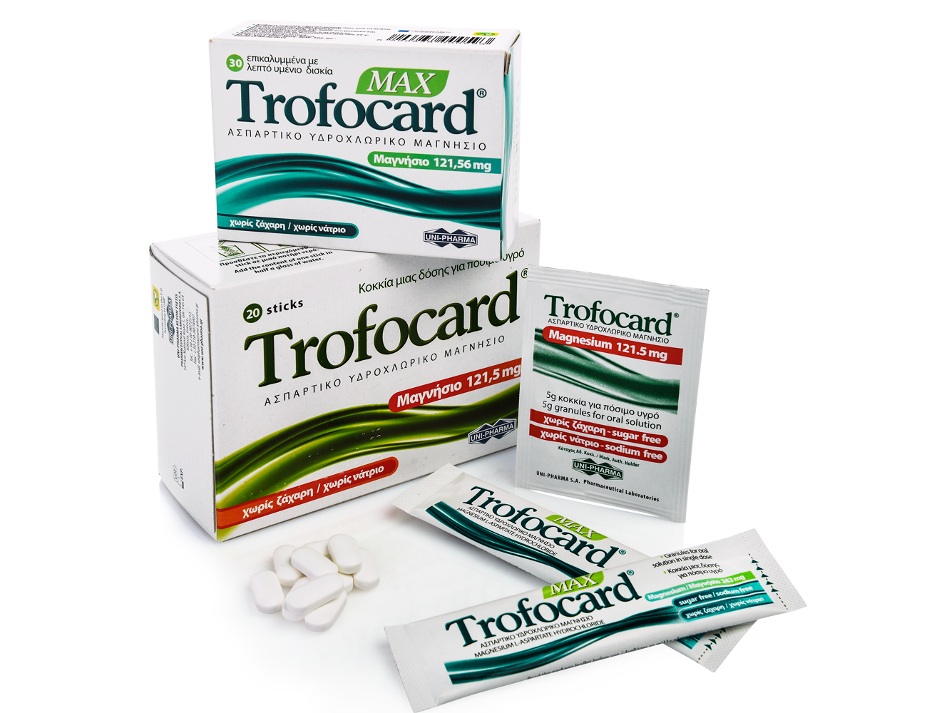 TROFOCARD (Mono Magnesium- L-Aspartate Hydrochloride Trihydrate ...
