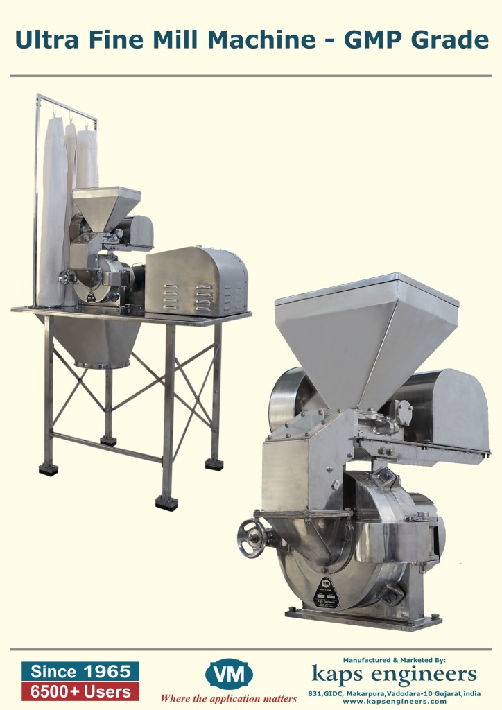 ULTRA FINE MILL | Kaps Engineers | CPHI Online