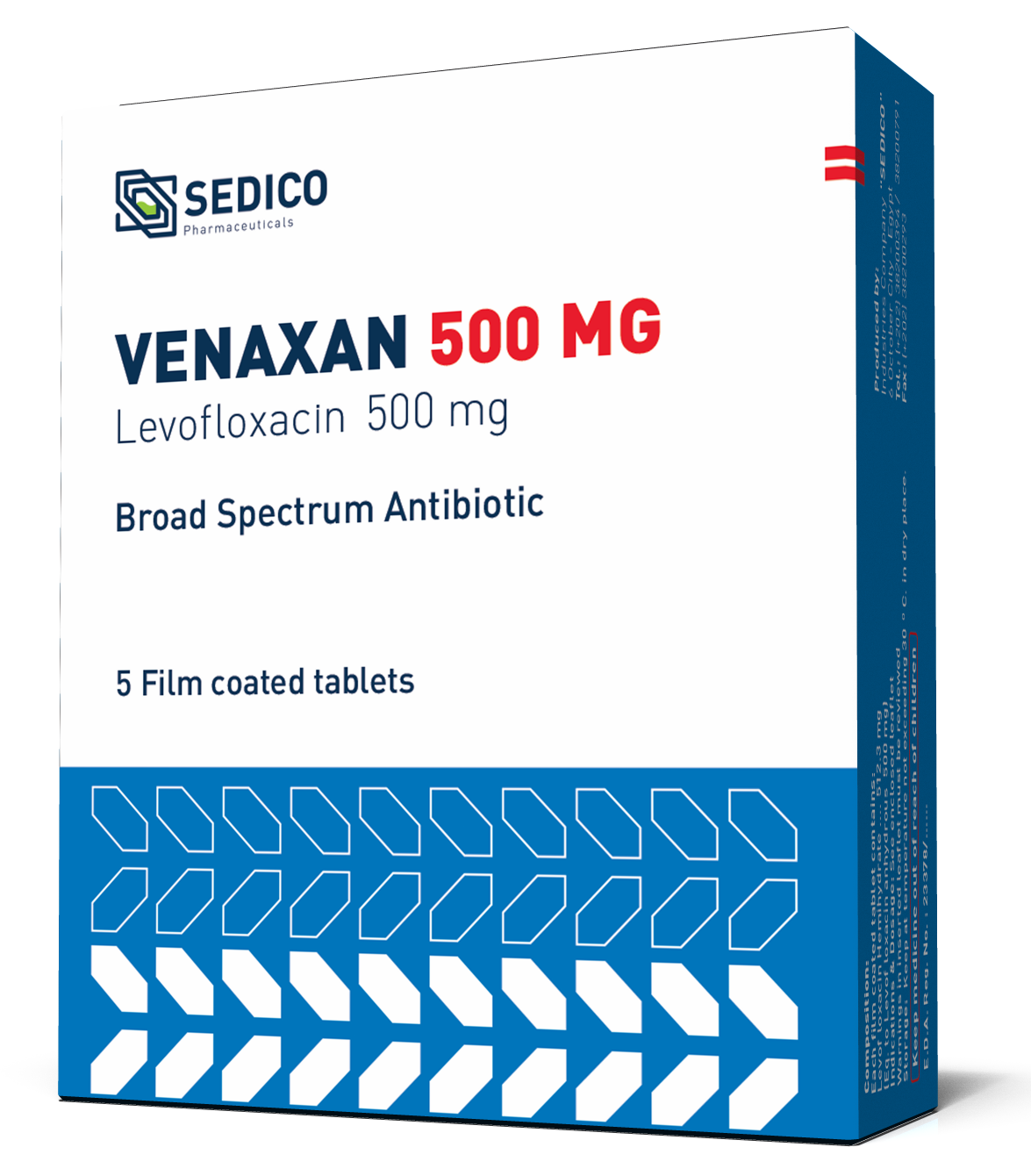 Venaxan 500 mg | SEDICO Pharmaceutical Company | CPHI Online