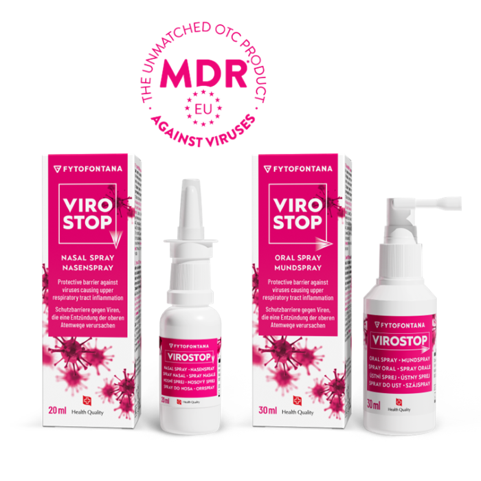 VIROSTOP oral & nasal antiviral sprays - MDR certified medical device ...