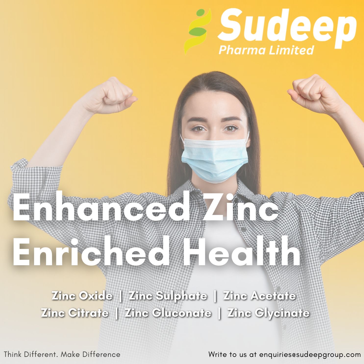 Zinc Salts | Sudeep Pharma Pvt Ltd | CPHI Online