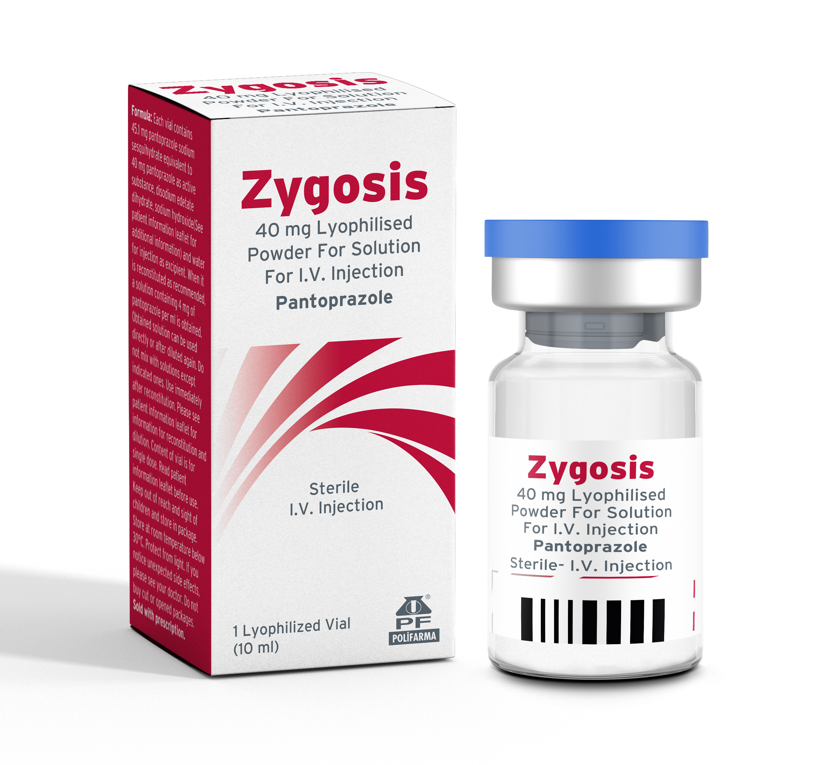 ZYGOSİS 40 Mg I.V. lyophilized powder to prepare solution for injection ...