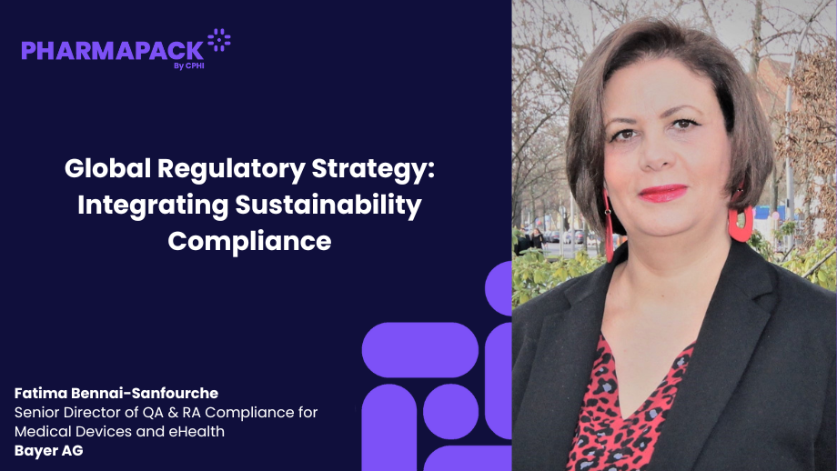 Global Regulatory Strategy: Integrating Sustainability... | CPHI Online