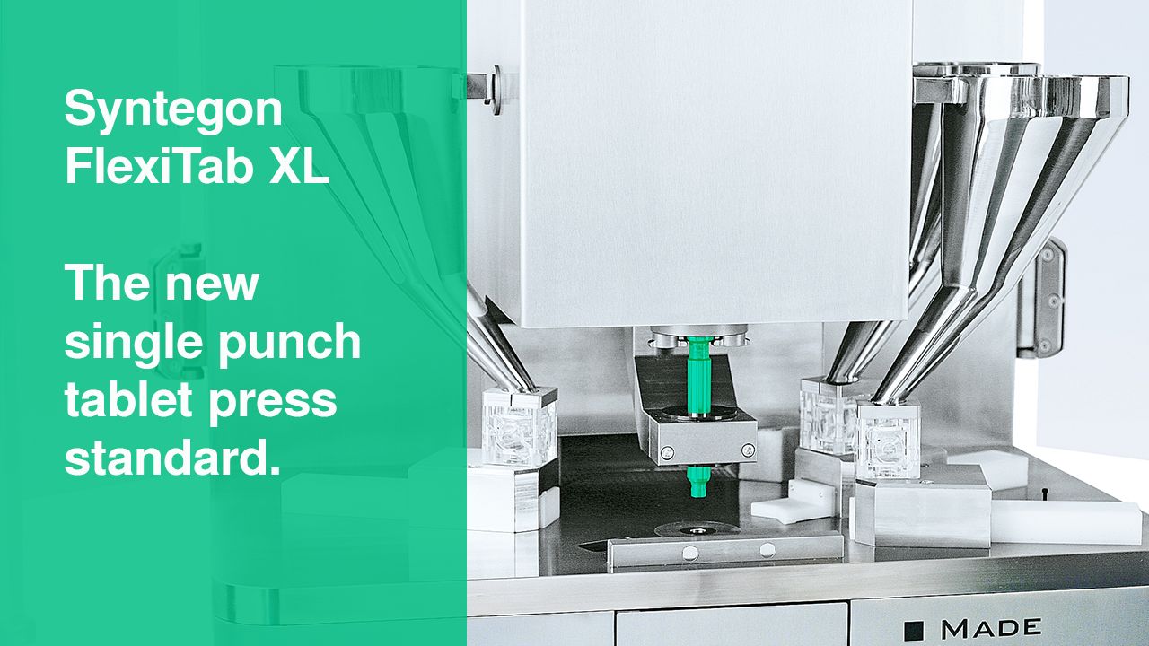 Syntegon Flexitab XL tablet pressing machine | CPHI Online