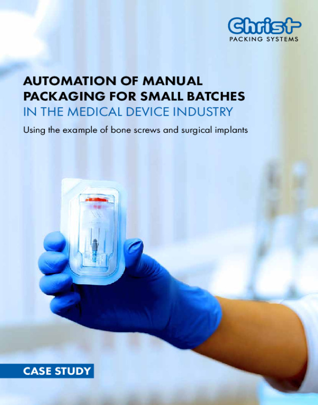 Christ Packing Systems | Automation of manual packaging for... | CPHI Online